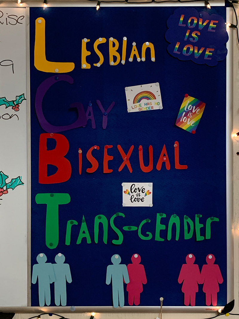 LGBT Champion Board – Harbour Rise